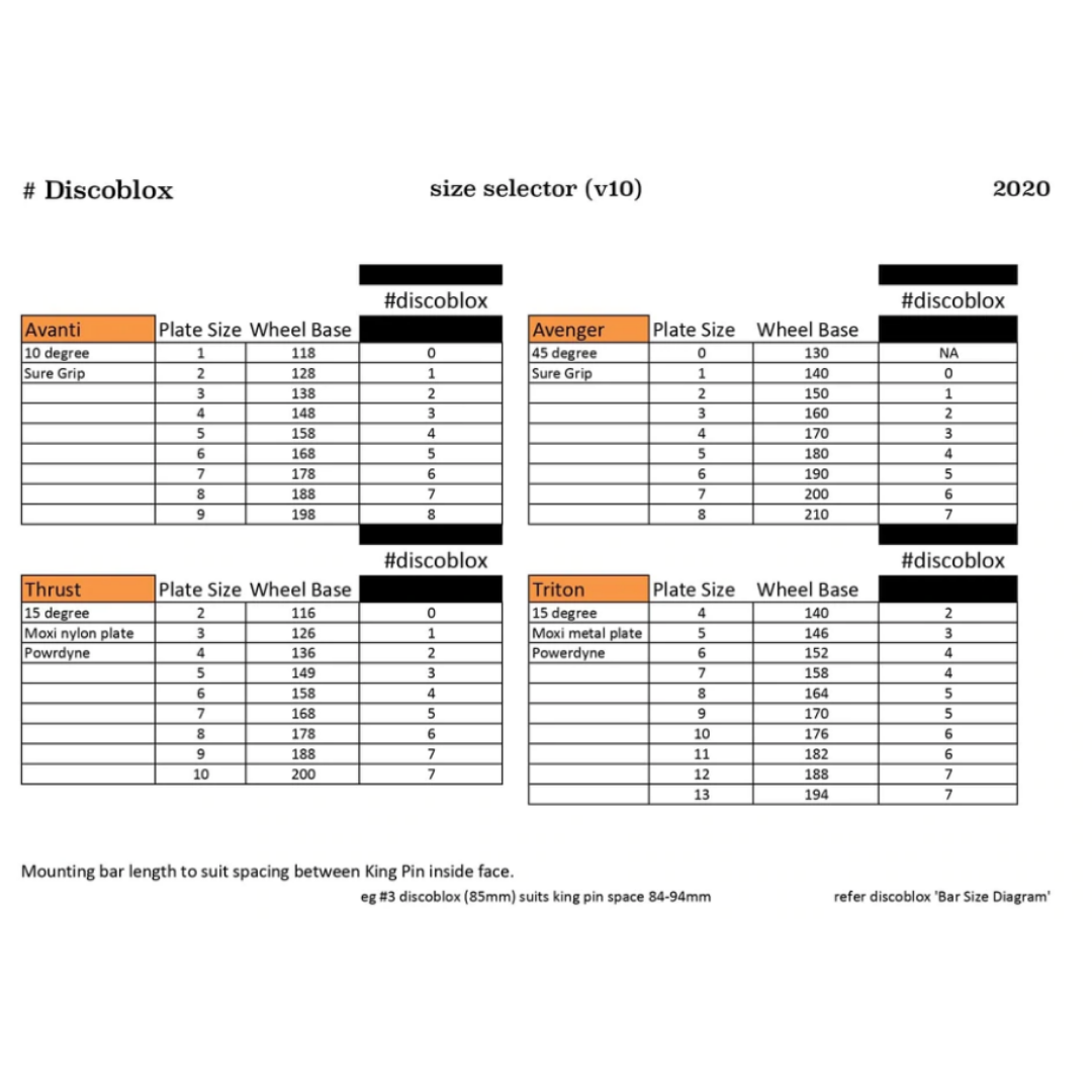 Discoblox Standard 40mm Slide Blocks - White | GoSk8