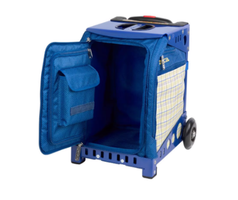 Zuca Kids Mini Blast-Off Bag and Frame - Blue | GoSk8