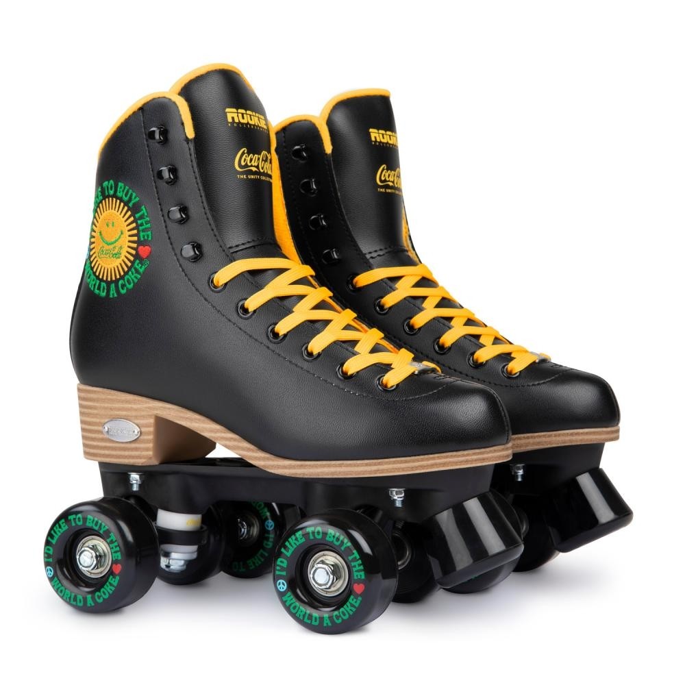 Rookie Coca-Cola Sunshine Roller Skates - Black | Skate Shop | GoSk8