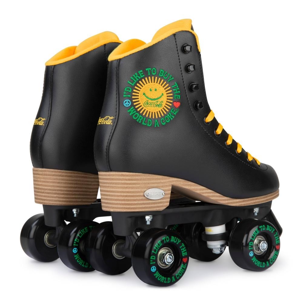 Rookie Coca-Cola Sunshine Roller Skates - Black | Skate Shop | GoSk8