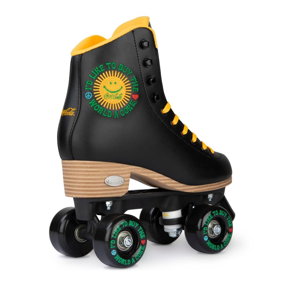 Rookie Coca-Cola Sunshine Roller Skates - Black | Skate Shop | GoSk8