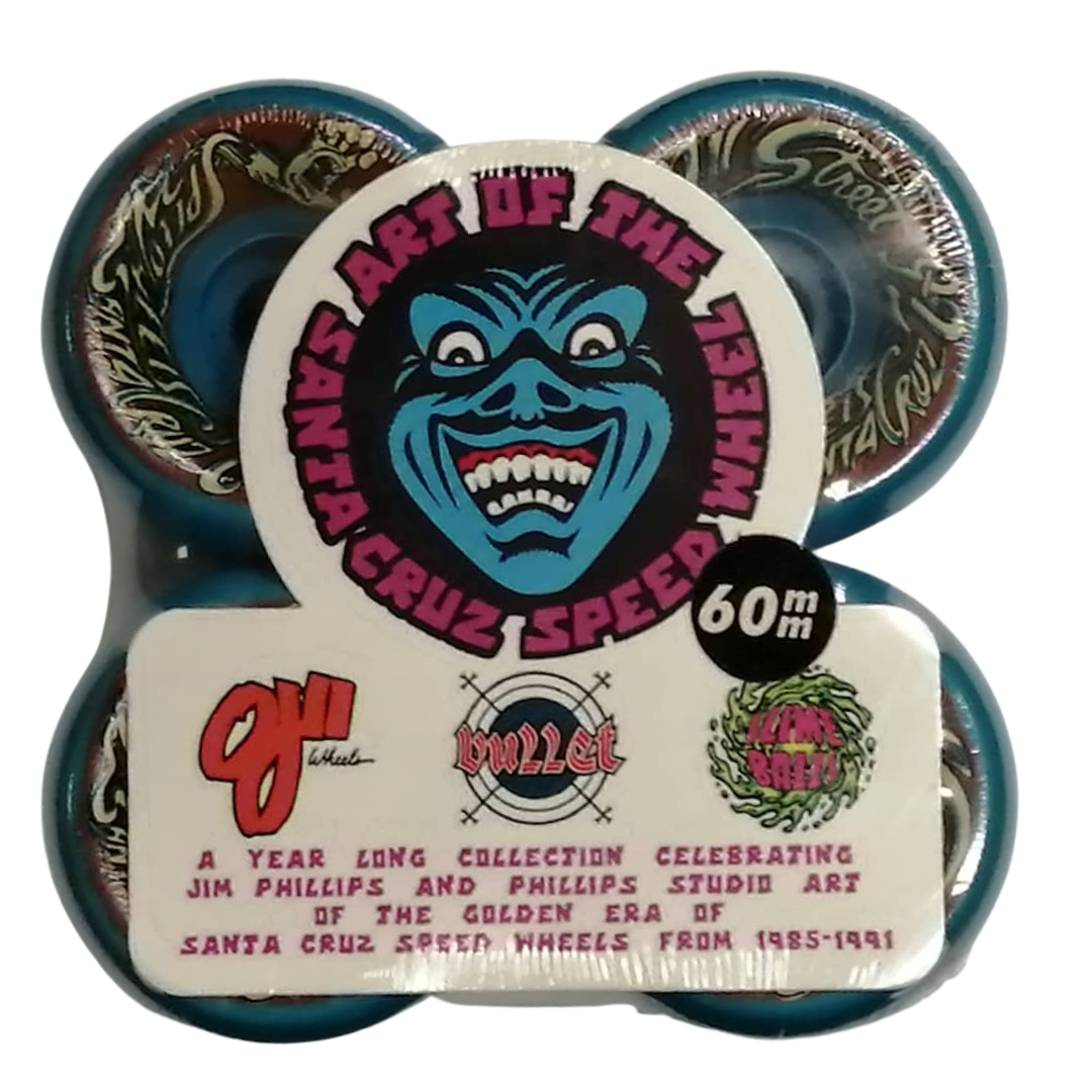 OJ II Street Speedwheels Reissue Original Cruiser Wheels 92a - Blue | GoSk8